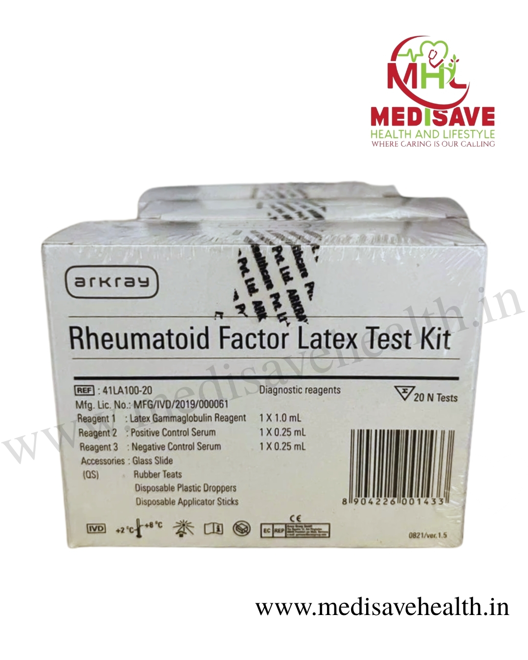 Buy Arkray RA Latex Test Kit Online | Rheumatoid Factor Diagnostic Kit